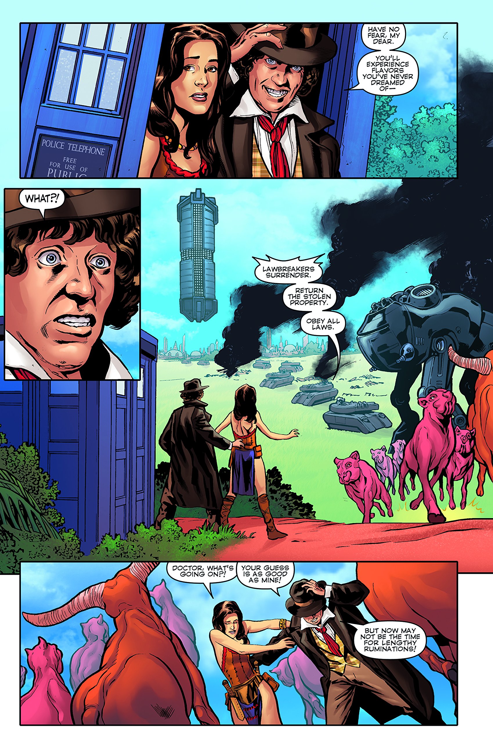 Doctor Who - Prisoners of Time Omnibus - Lee Sullivan, Mike Collins ...