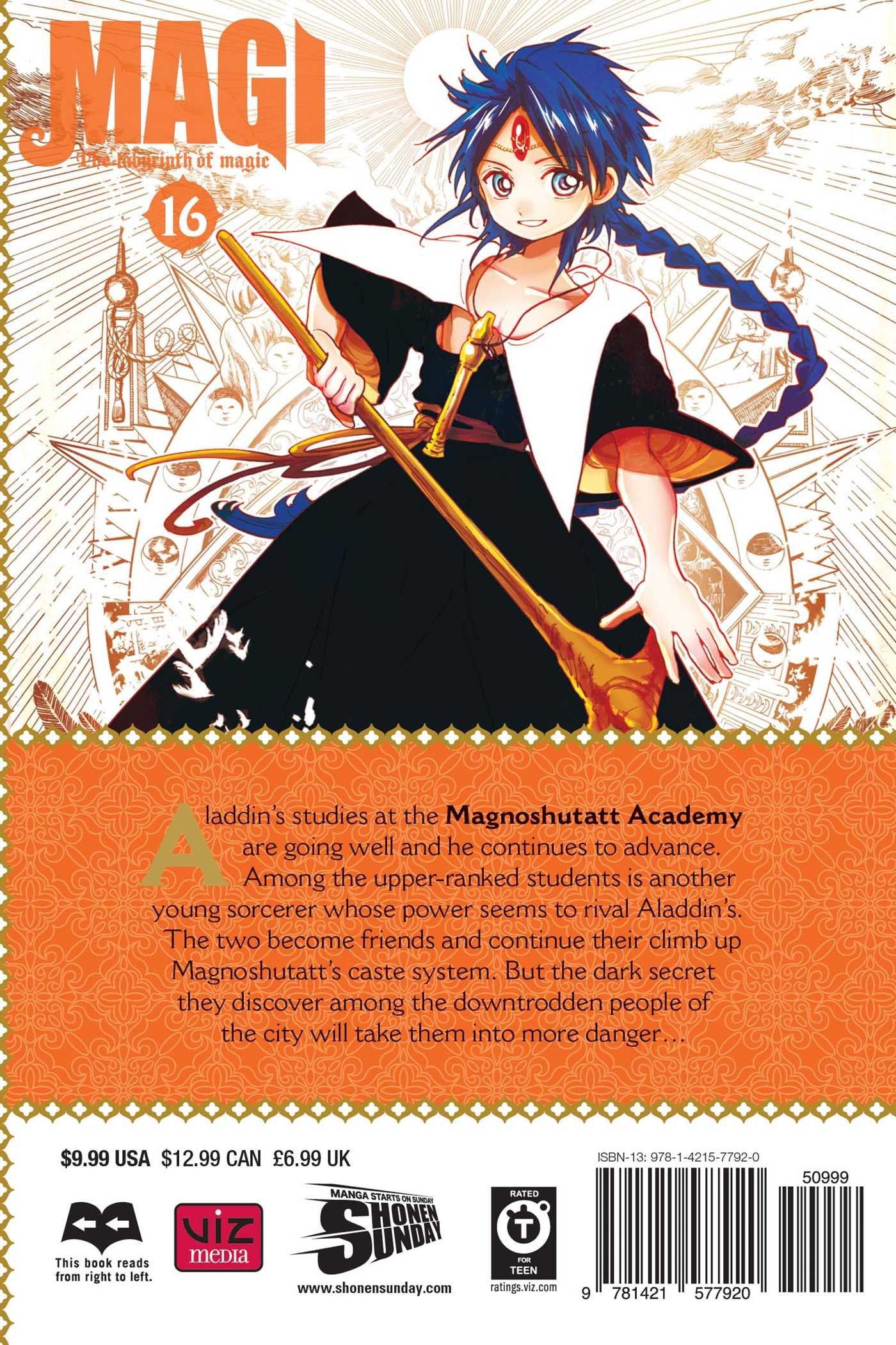 Magi: The Labyrinth of Magic - Volume 16 - Shinobu Ohtaka
