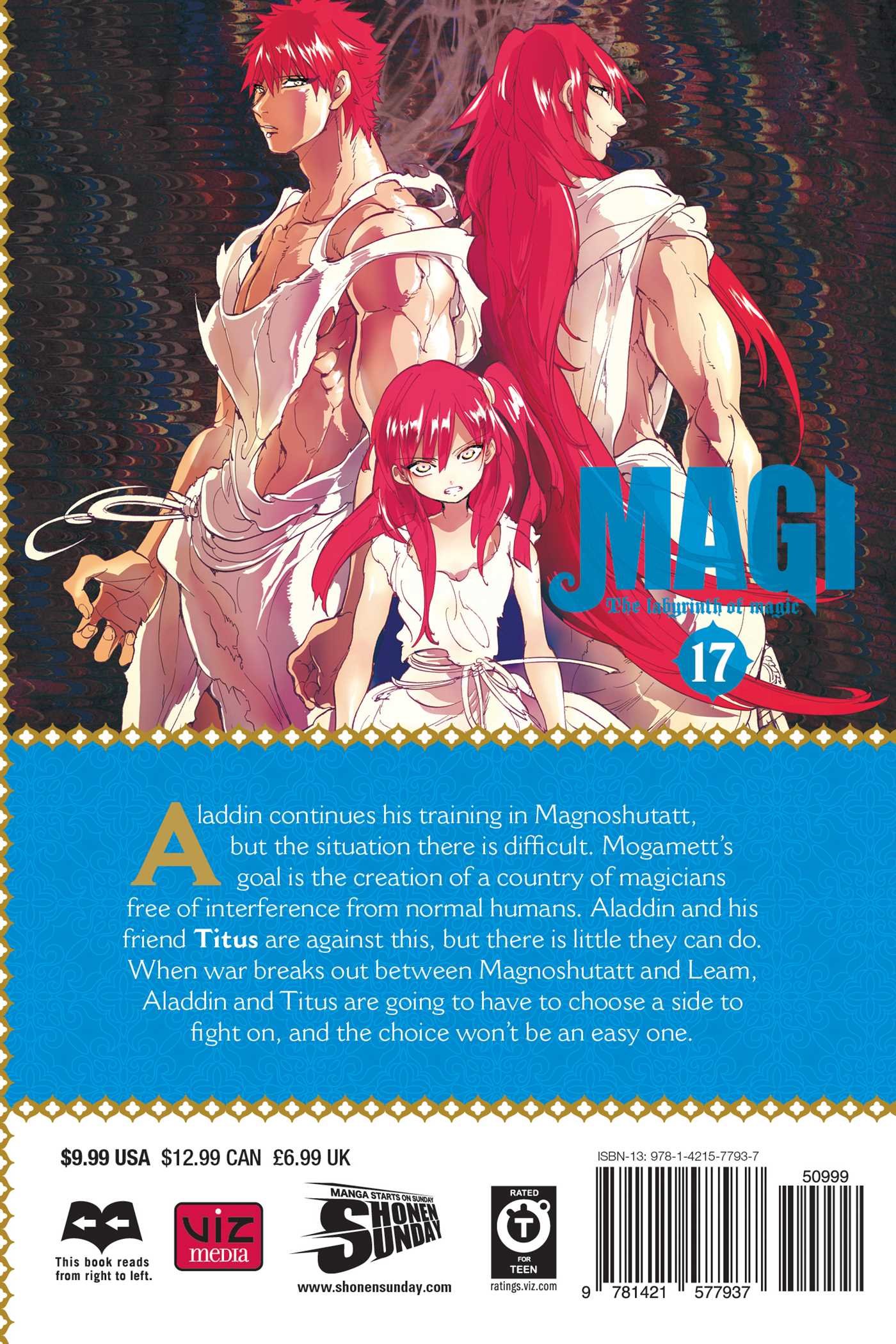 Magi: The Labyrinth of Magic - Volume 17 - Shinobu Ohtaka