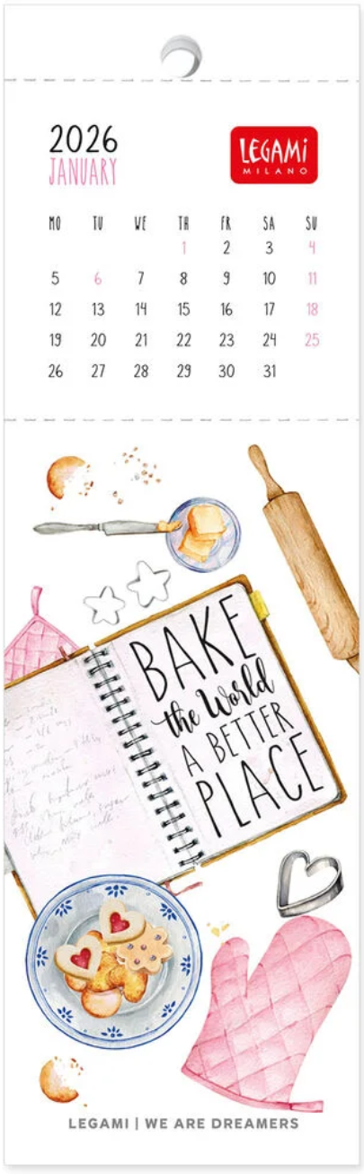 Calendar semne de carte - Never Stop Dreaming - Legami