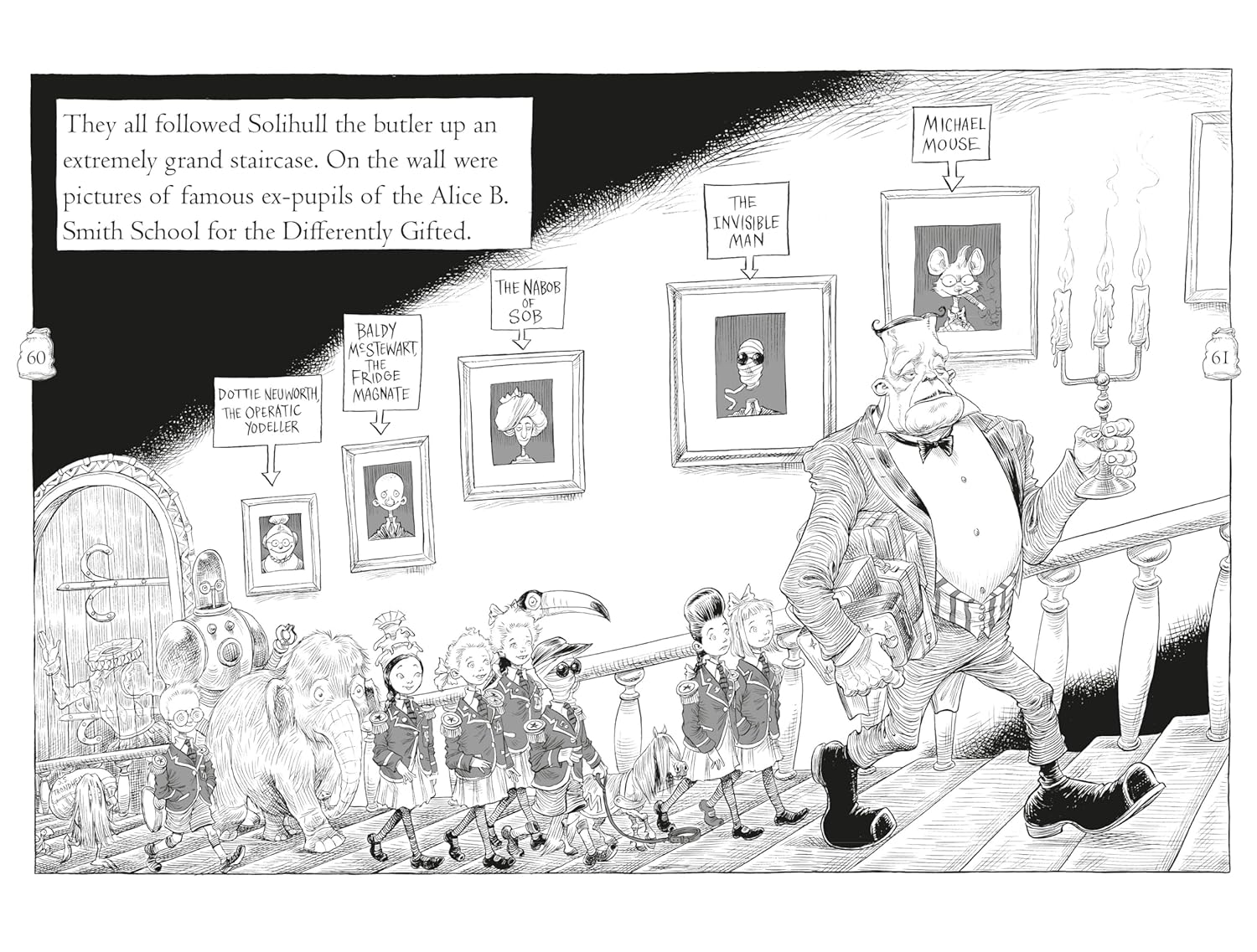 Ottoline Goes to School - Chris Riddell
