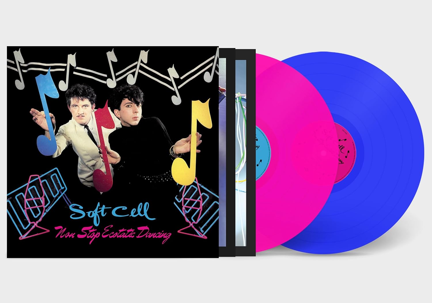 Non-Stop Ecstatic Dancing (Pink & Blue Vinyl) - Soft Cell