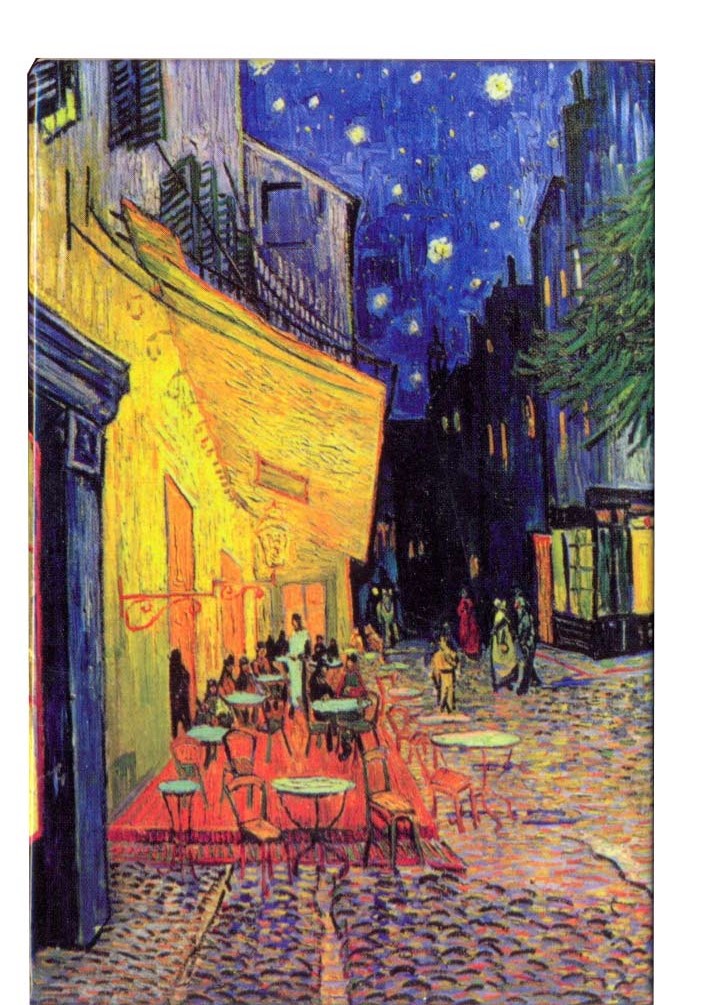 Magnet - Vincent Van Gogh Terrasse du Cafe 1888 - Cartexpo