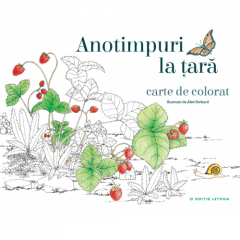 Anotimpuri la tara. Carte de colorat