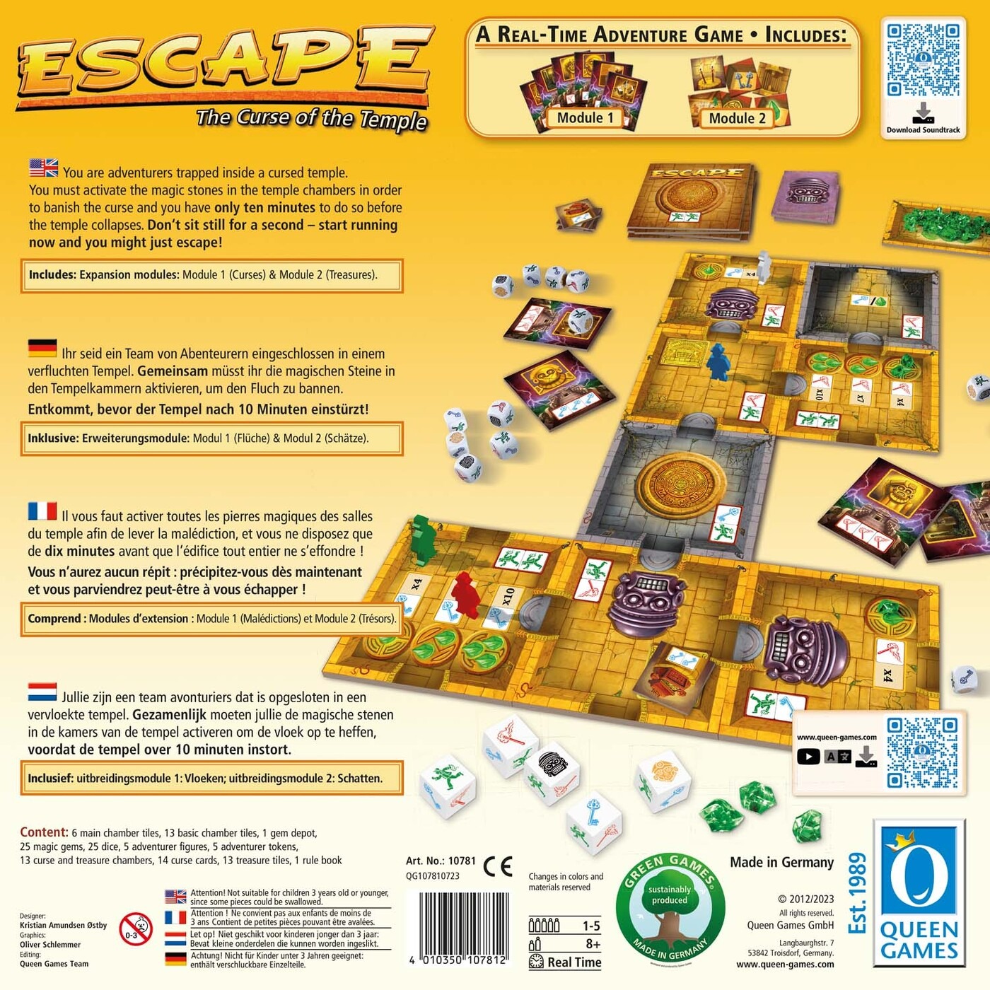 Joc de societate - Escape - Queen Games