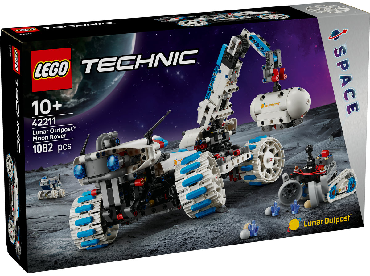 LEGO Technic - Lunar Outpost Moon Rover Space Vehicle (42211) - LEGO