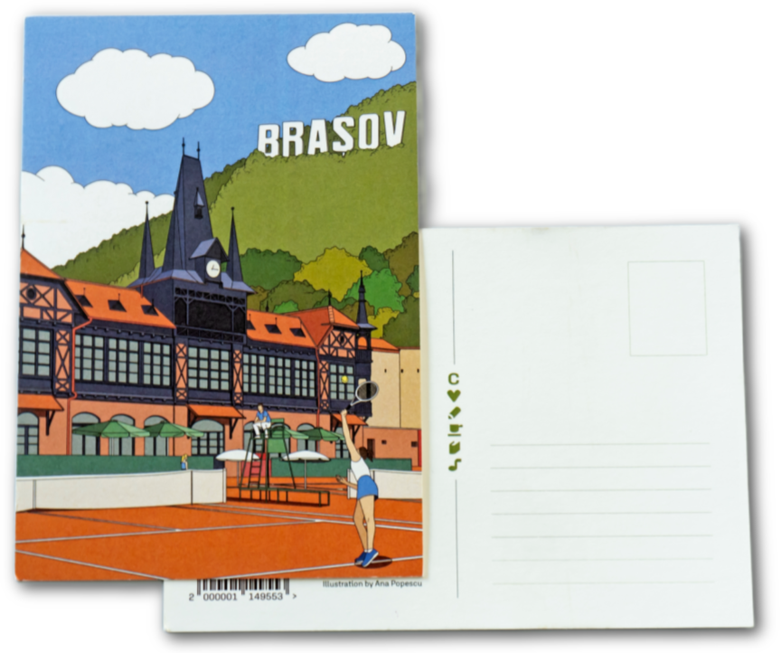 Carte postala - CarturESTI explorator - Brasov - Carturesti
