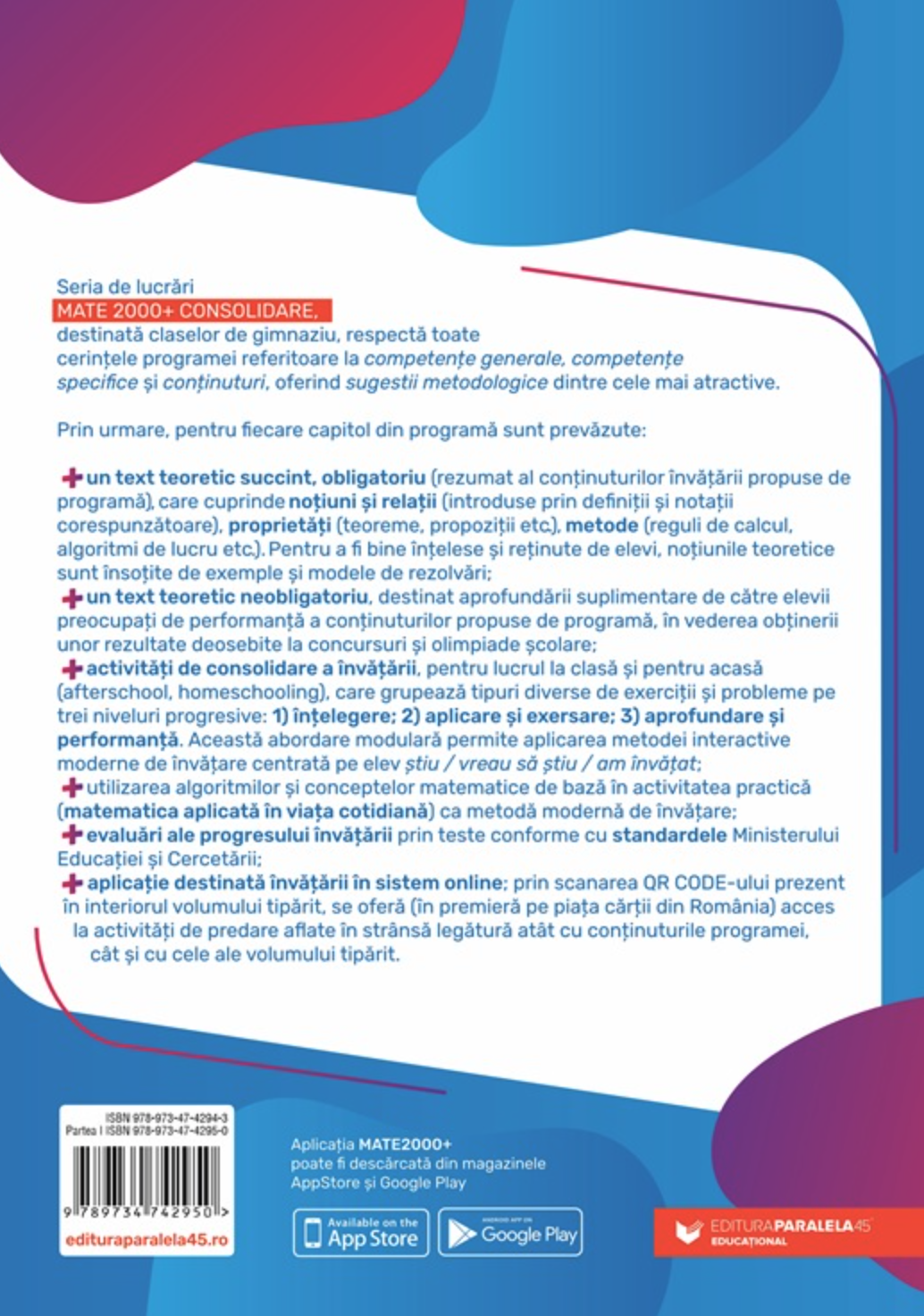 Matematica. Consolidare clasa a VIII-a (Algebra, geometrie) - Partea I ...