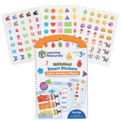 Joc educativ - Smart stickers - Culori, numere si forme - Learning ...