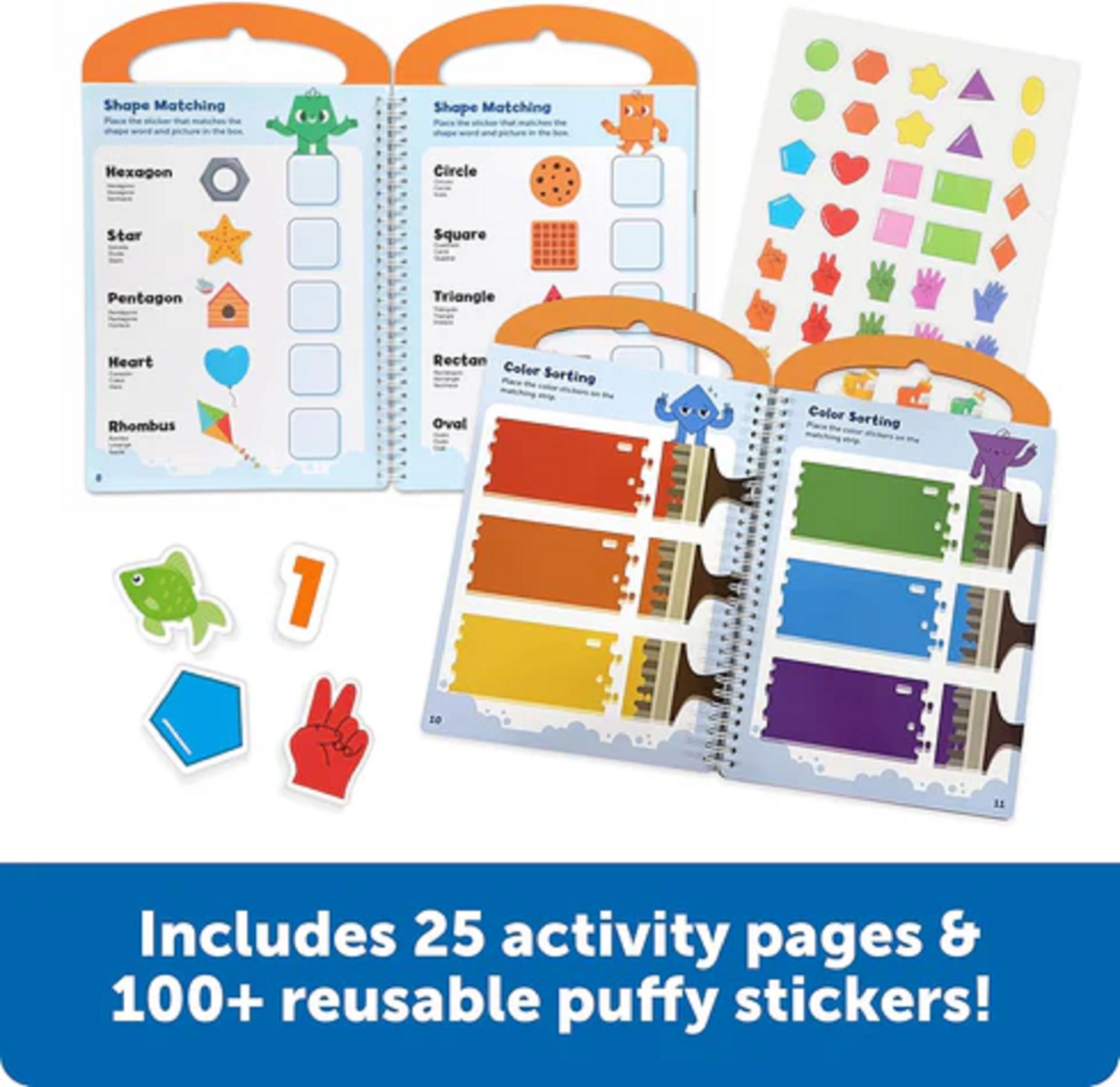 Joc educativ - Smart stickers - Culori, numere si forme - Learning ...