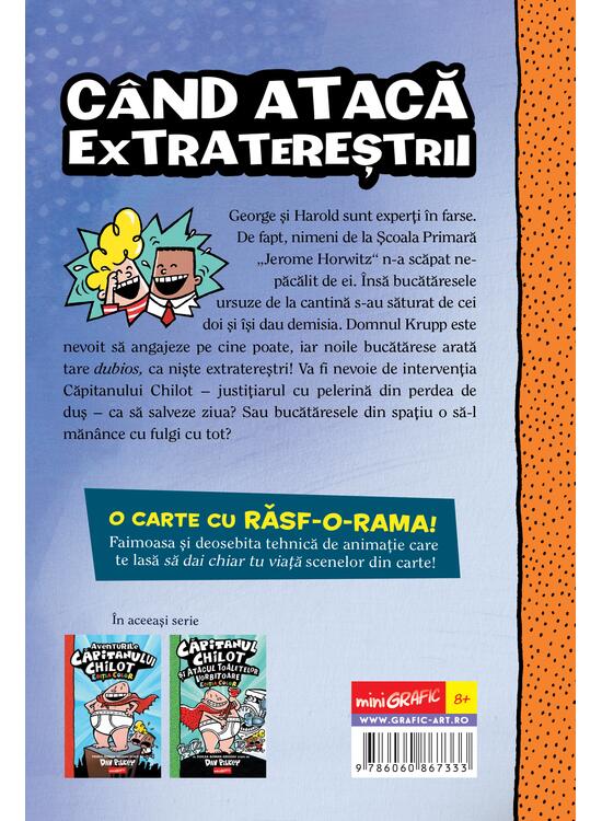 Capitanul Chilot si Invazia bucatareselor incredibil de obraznice din ...