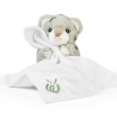 Jucarie de plus - Leopard de zapada cu paturica - Keycraft