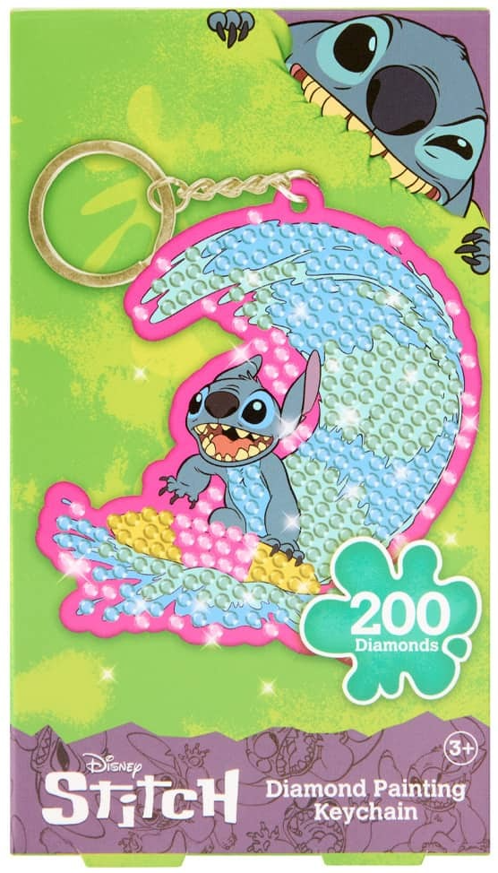 Breloc - Stitch Diamond Painting - Canenco