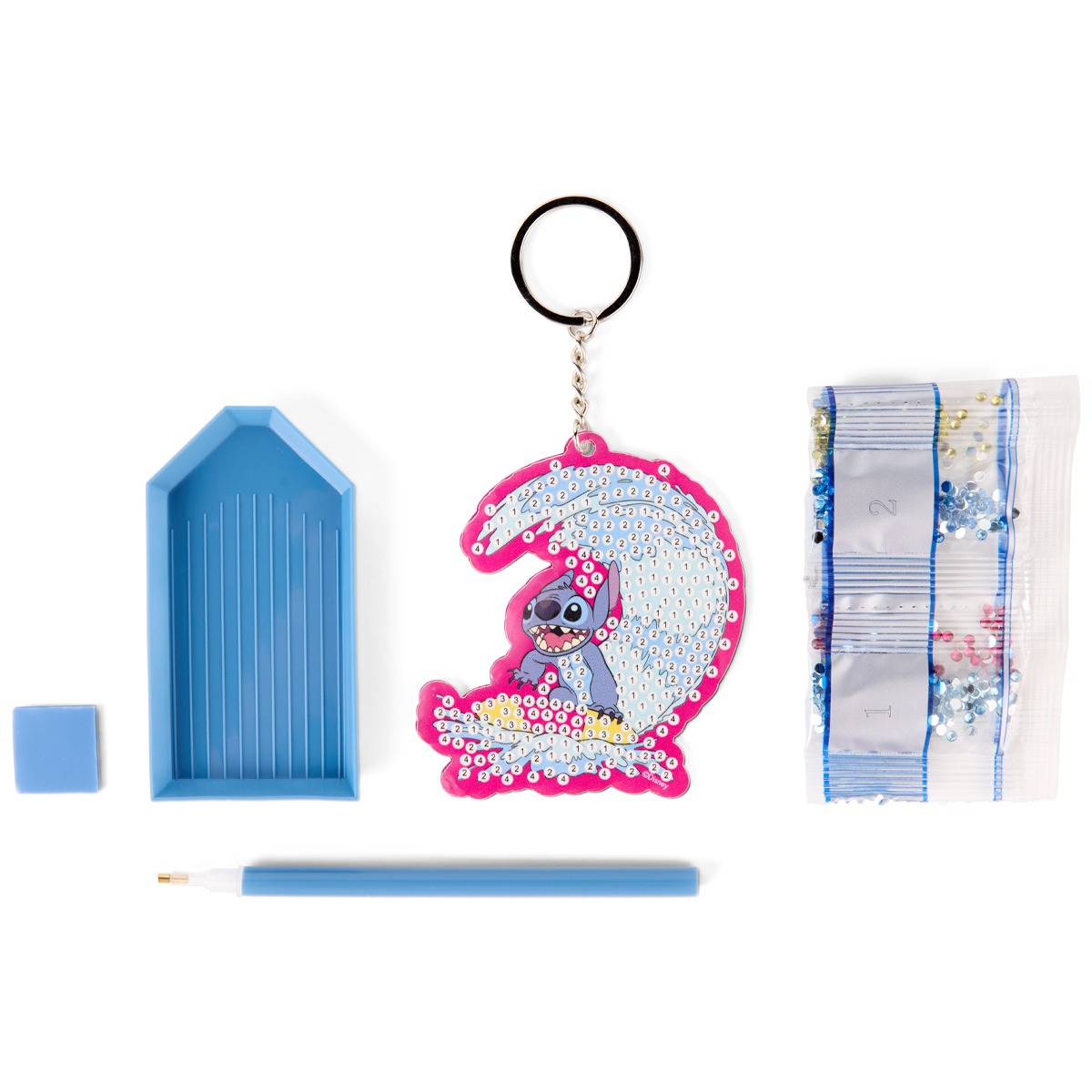 Breloc - Stitch Diamond Painting - Canenco