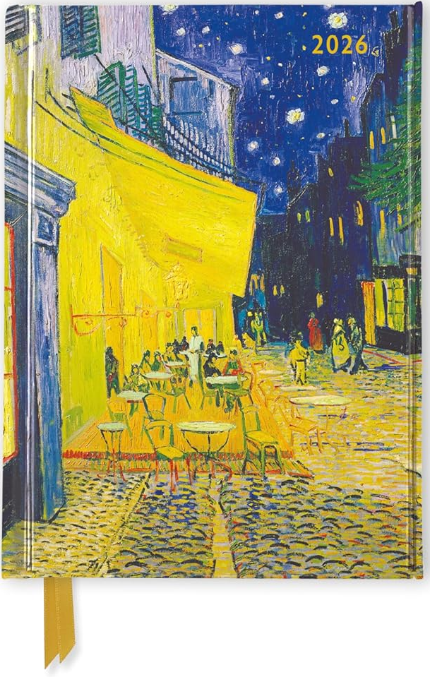 Agenda 2026 - Cafe Terrace - Flame Tree Calendars