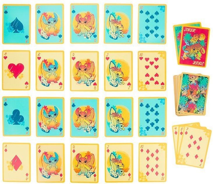 Carti de joc - Disney - Lilo & Stitch - Waterproof - Paladone