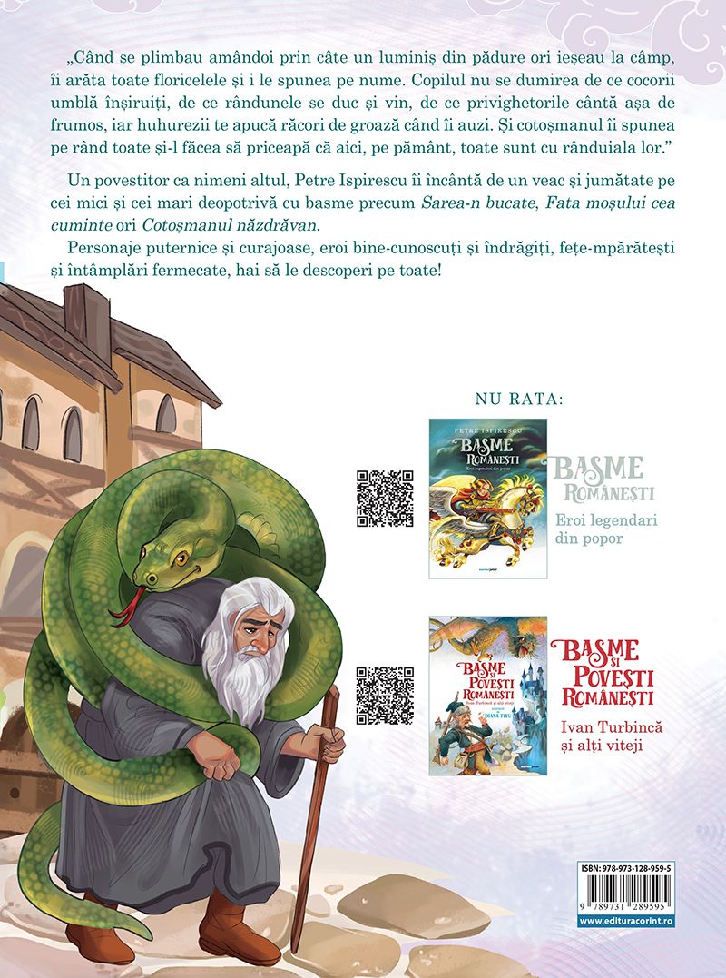 Basme romanesti. Sarea-n bucate si alte povesti cu talc - Petre Ispirescu