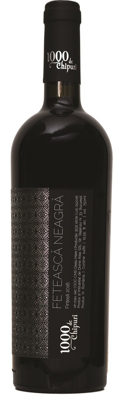 Vin rosu - 1000 de Chipuri - Feteasca Neagra IE, sec, 2020 - 1000 de ...