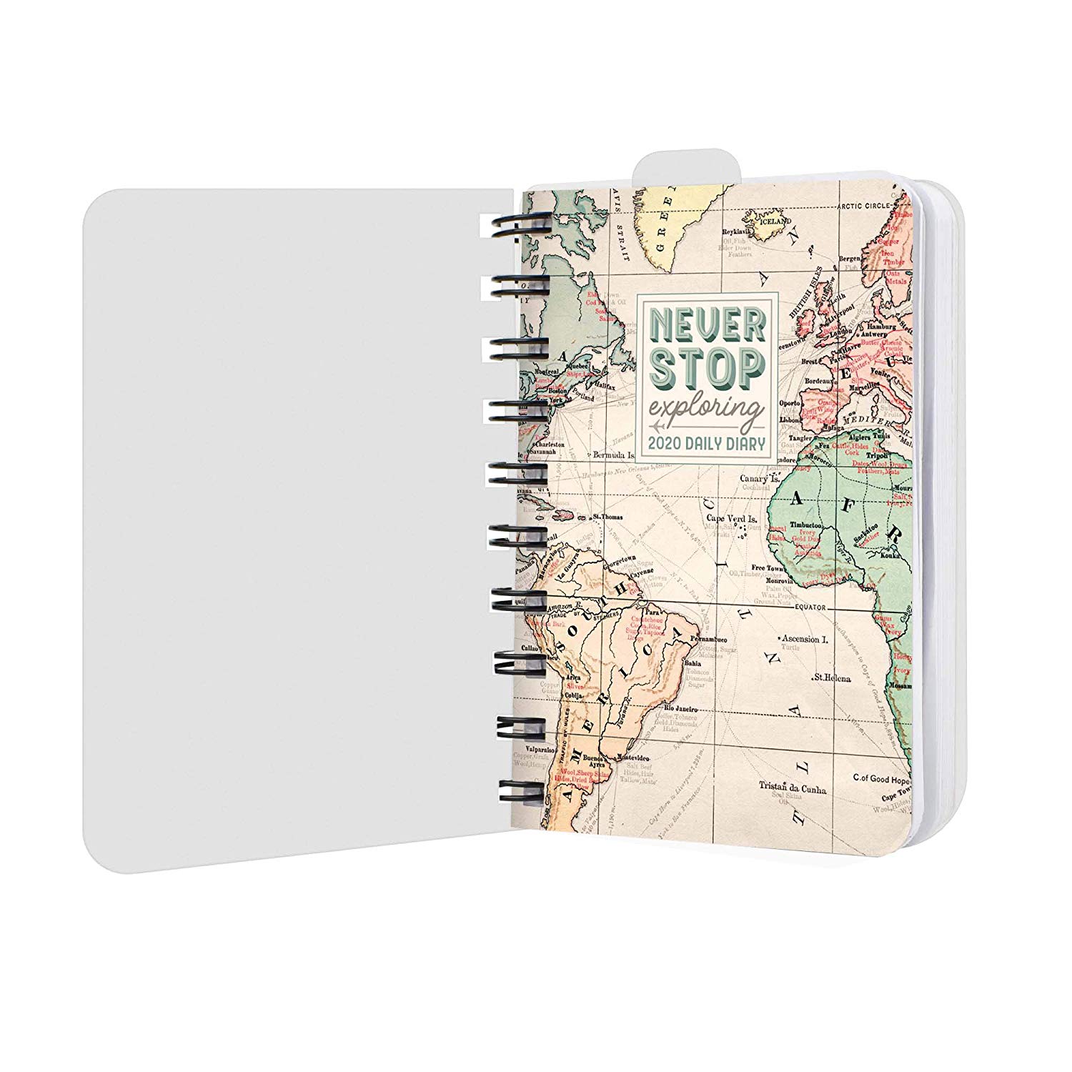 Jurnal - Small 12-Months Daily - Map - Legami