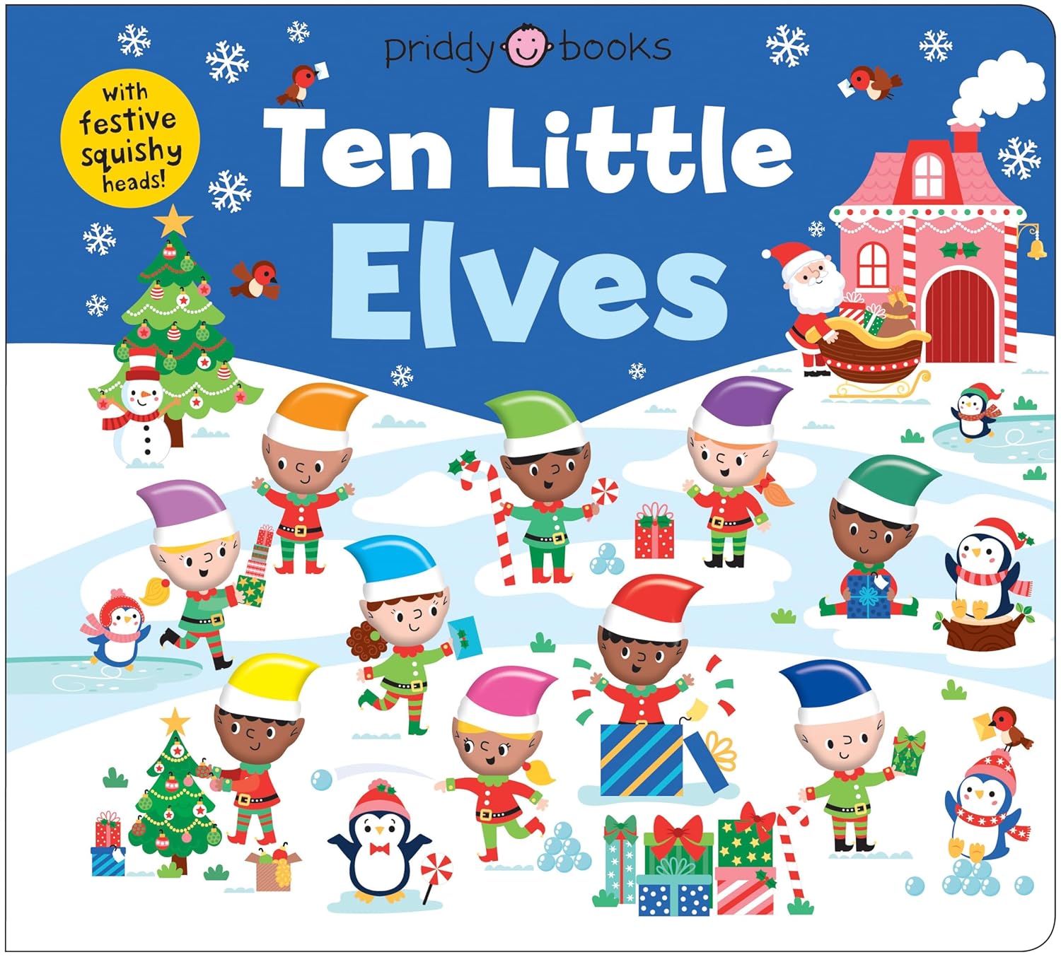 Ten Little Elves - Roger Priddy