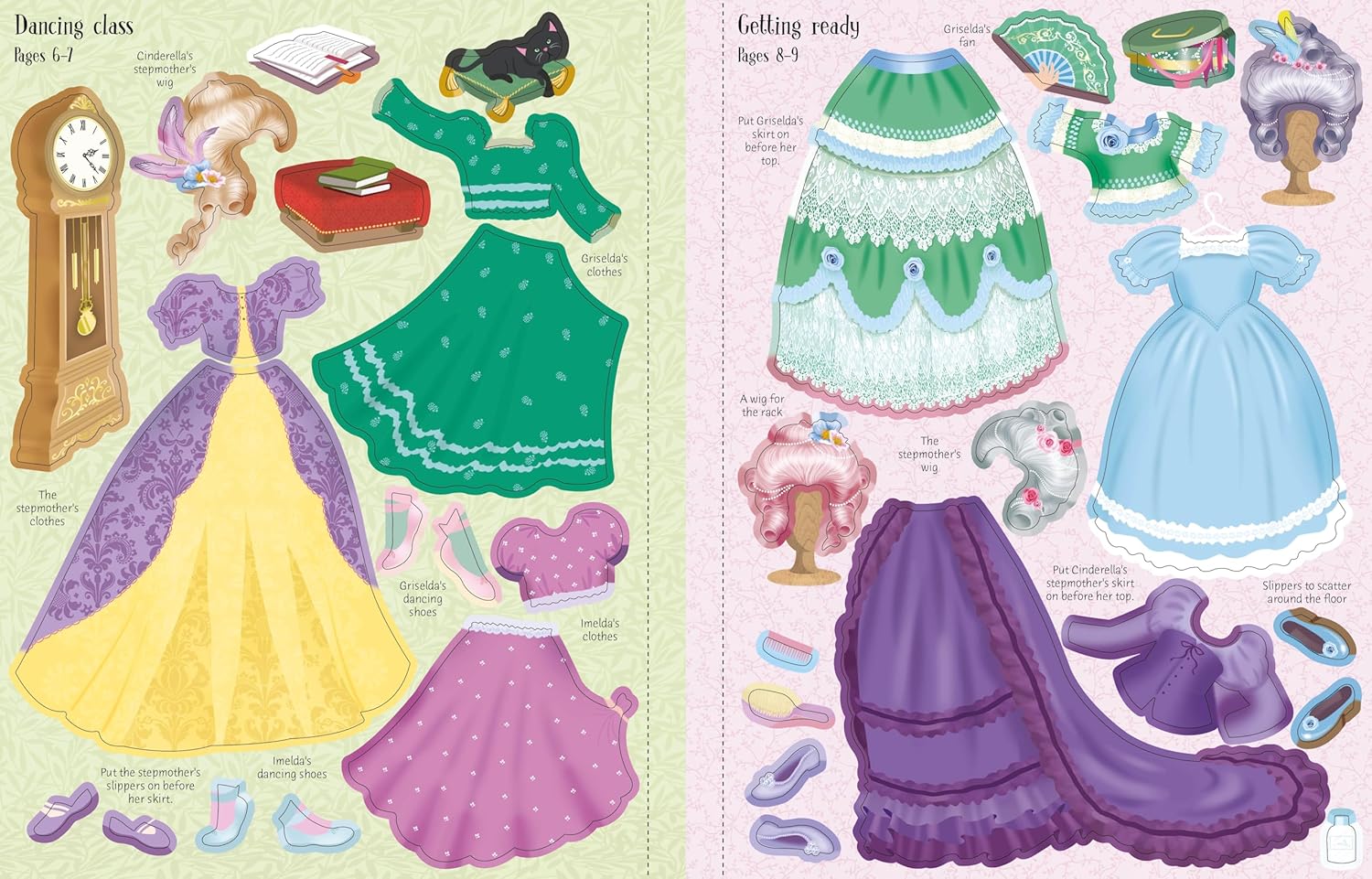 Sticker Dolly Dressing Cinderella - Fiona Watt