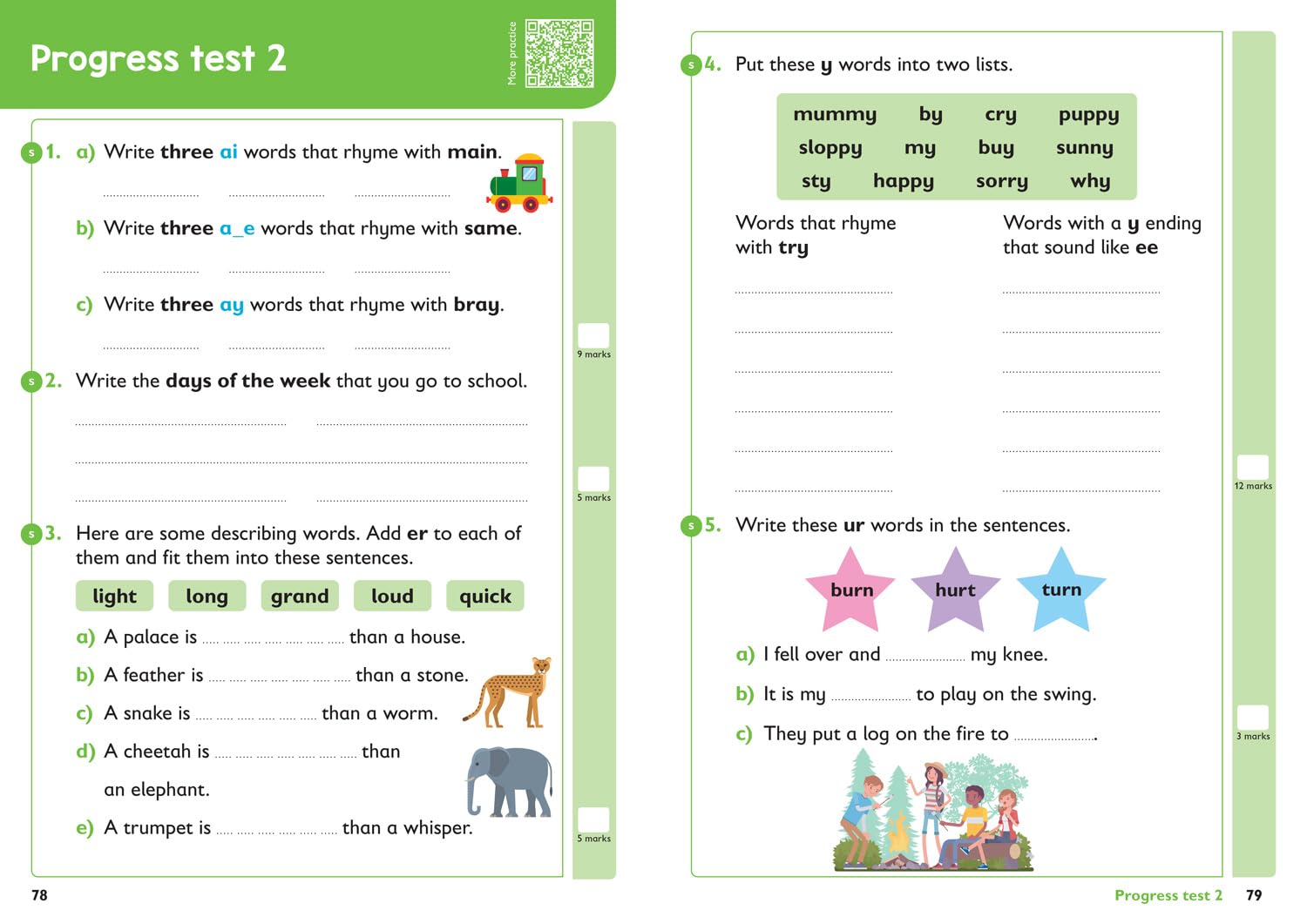 Year 1 English Targeted Practice Workbook - Collins KS1