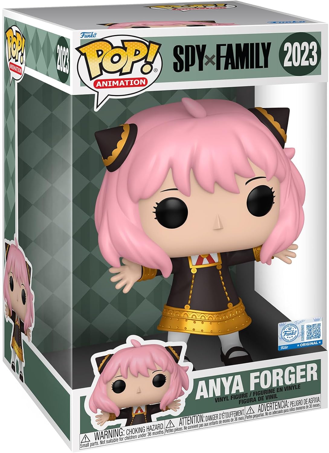 Figurina Anya Forger - Spy x Family - Jumbo Pop! Animation - Funko - Funko