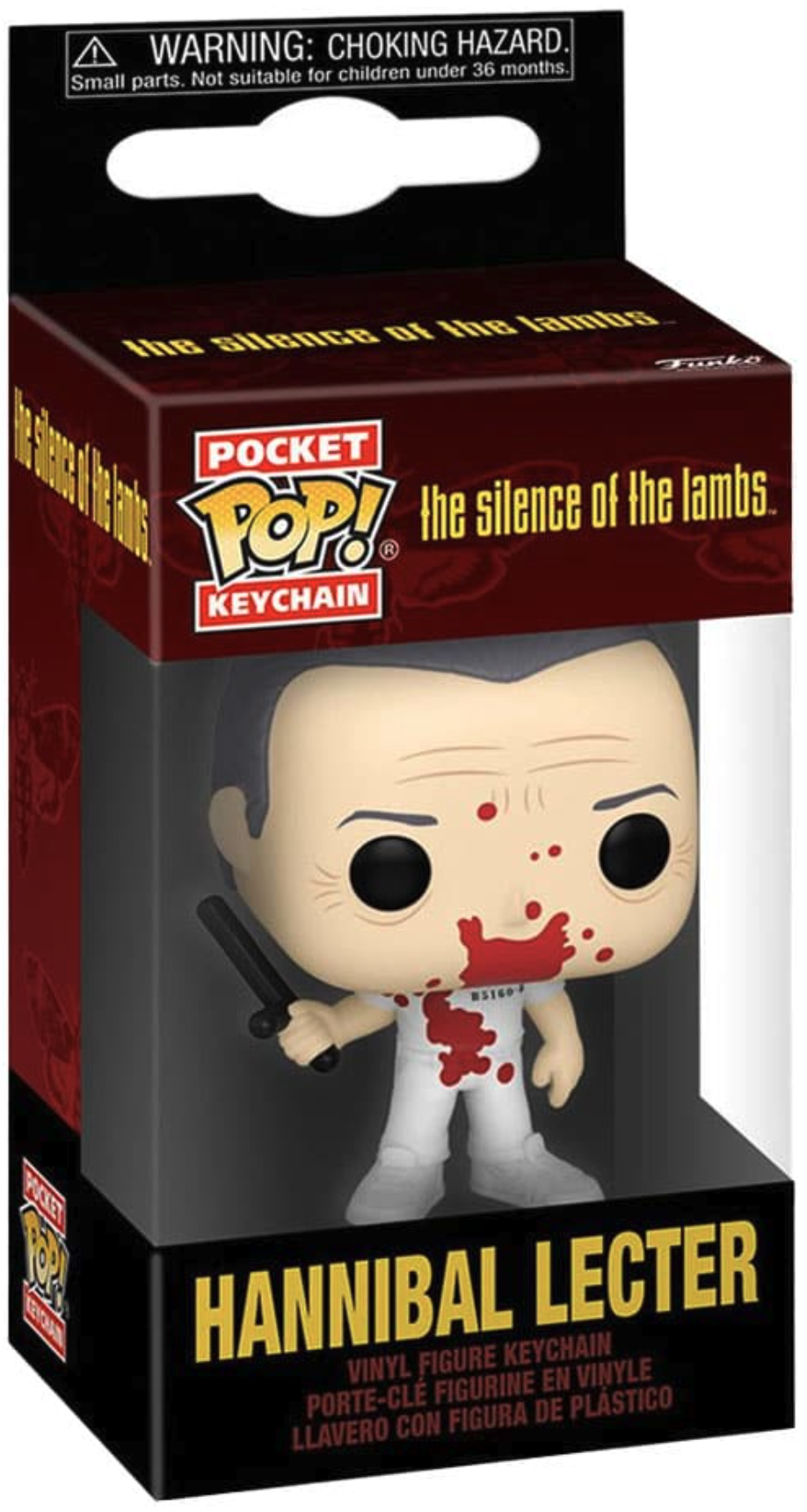 Breloc Hannibal Lecter - The Silence of the Lambs - Pocket Pop ...