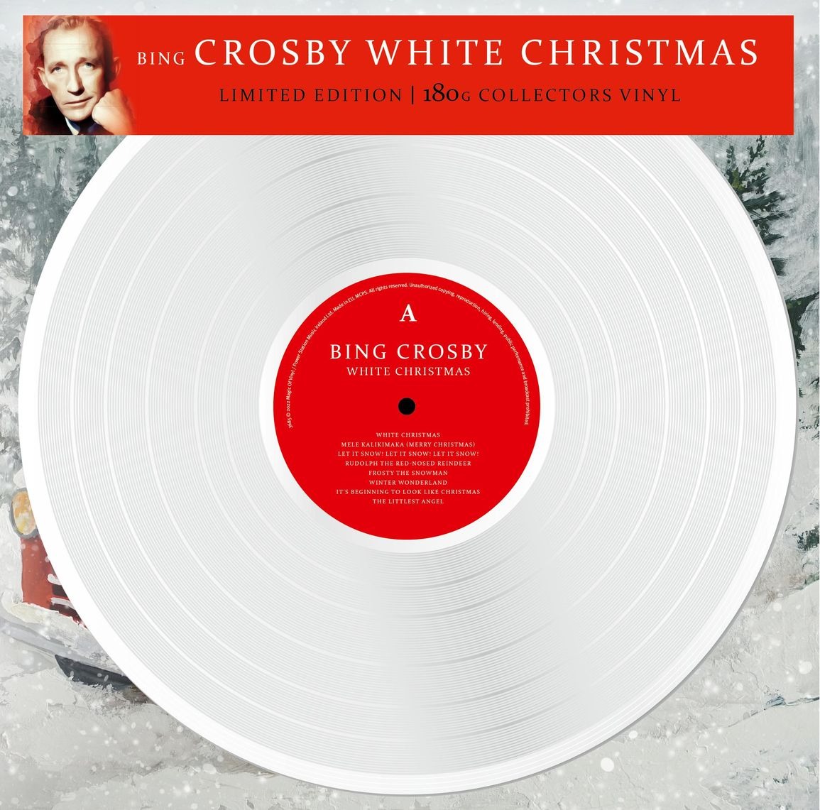 White Christmas - White Vinyl - Bing Crosby