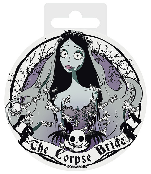 Suport pahar - Corpse Bride - Emily, Ceramic Coaster - AbyStyle