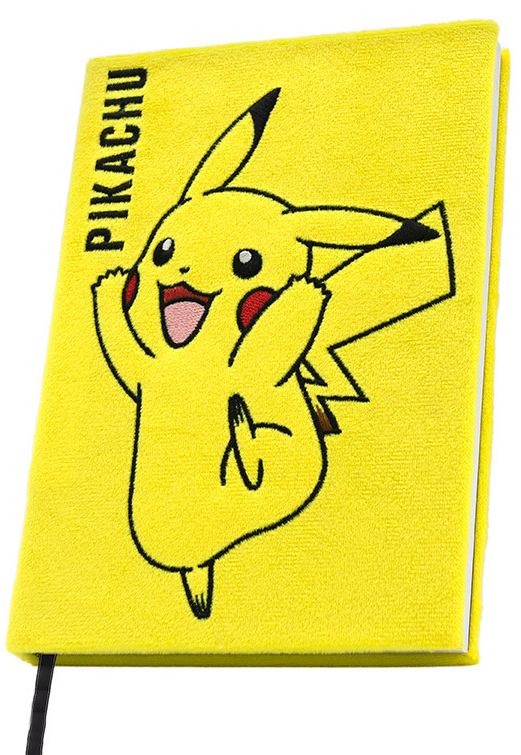 Carnet - Pokemon - Plush Pikachu A5 - AbyStyle