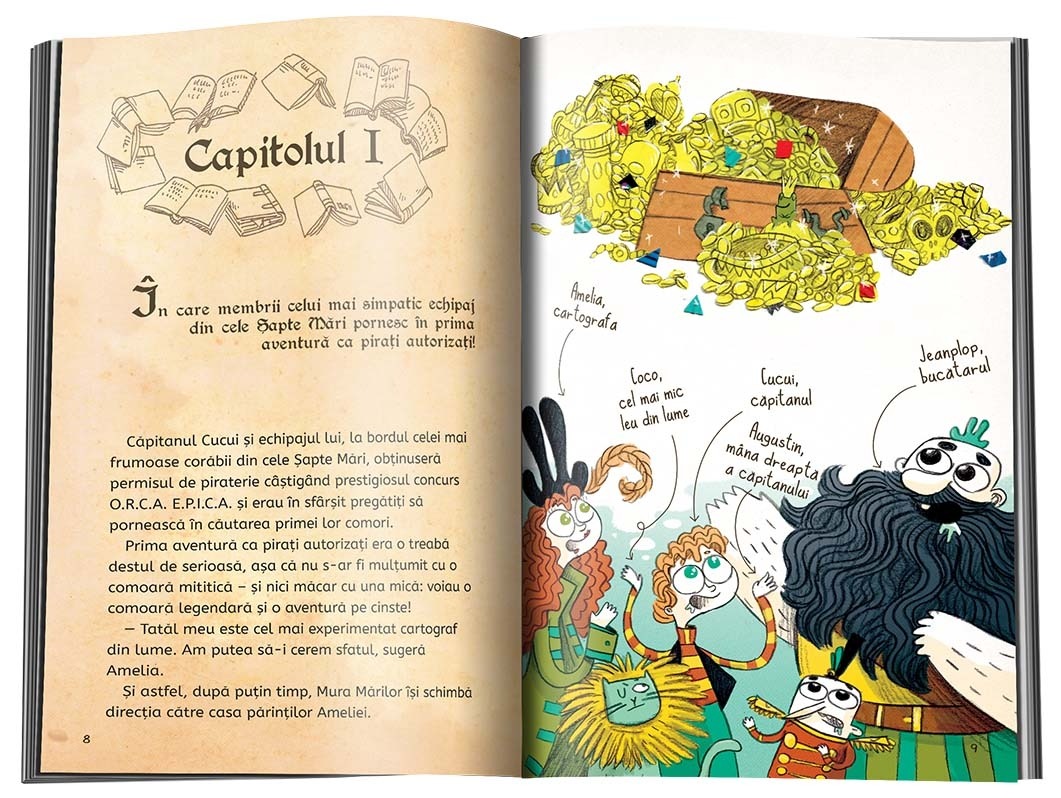 Capitanul Cucui si insula monstrilor - Andrea Visibelli