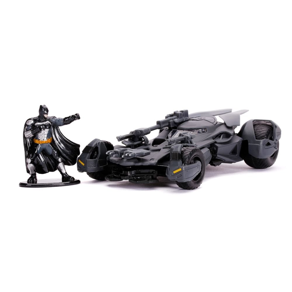 Set masina si figurina - DC Justice League: Batmobile & Batman - Jada Toys
