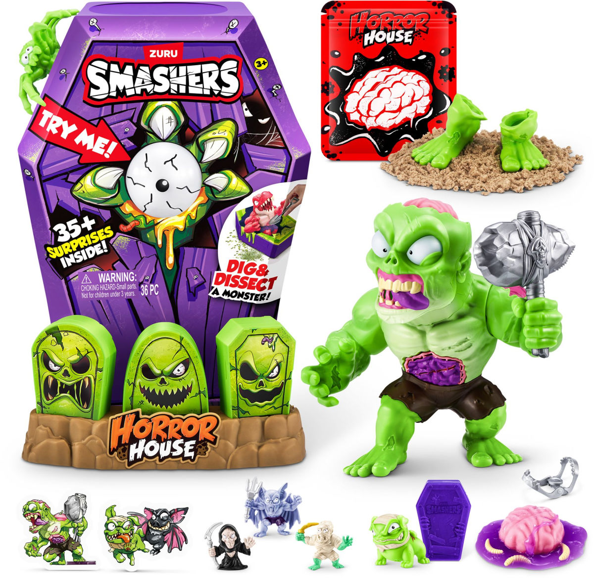 Figurina surpriza - Smashers - Horror House - Zuru