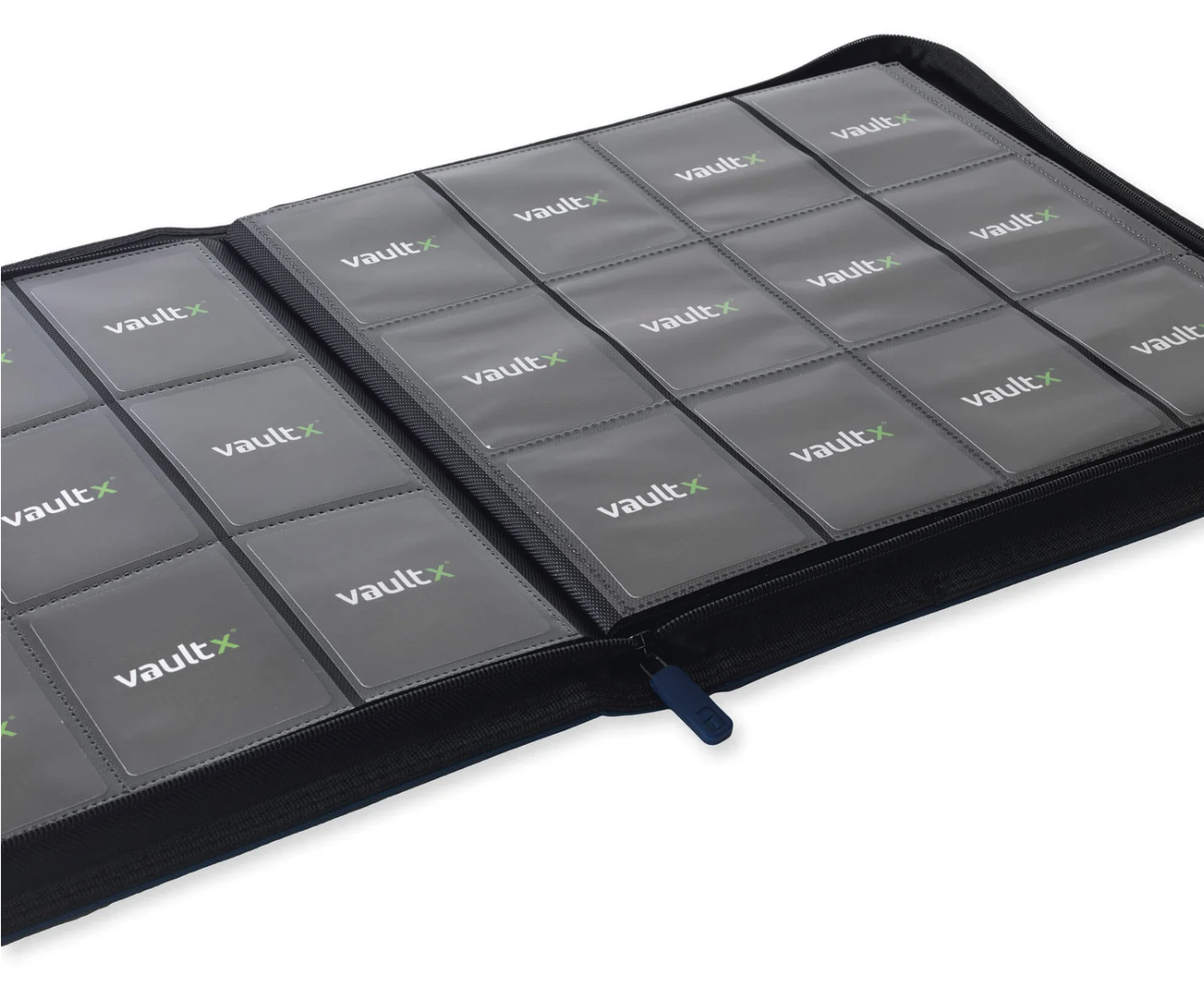 Binder TCG - 12-Pocket Exo-Tec - Vault X (Navy Blue) - Vault X