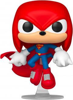 Figurina Knuckles as Superman - DC x Sonic the Hedgehog - Pop! Heroes ...