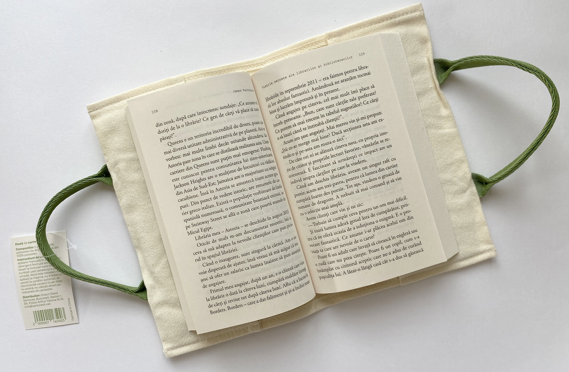 Husa de carte Carturesti - Esti ceea ce citesti - Carturesti