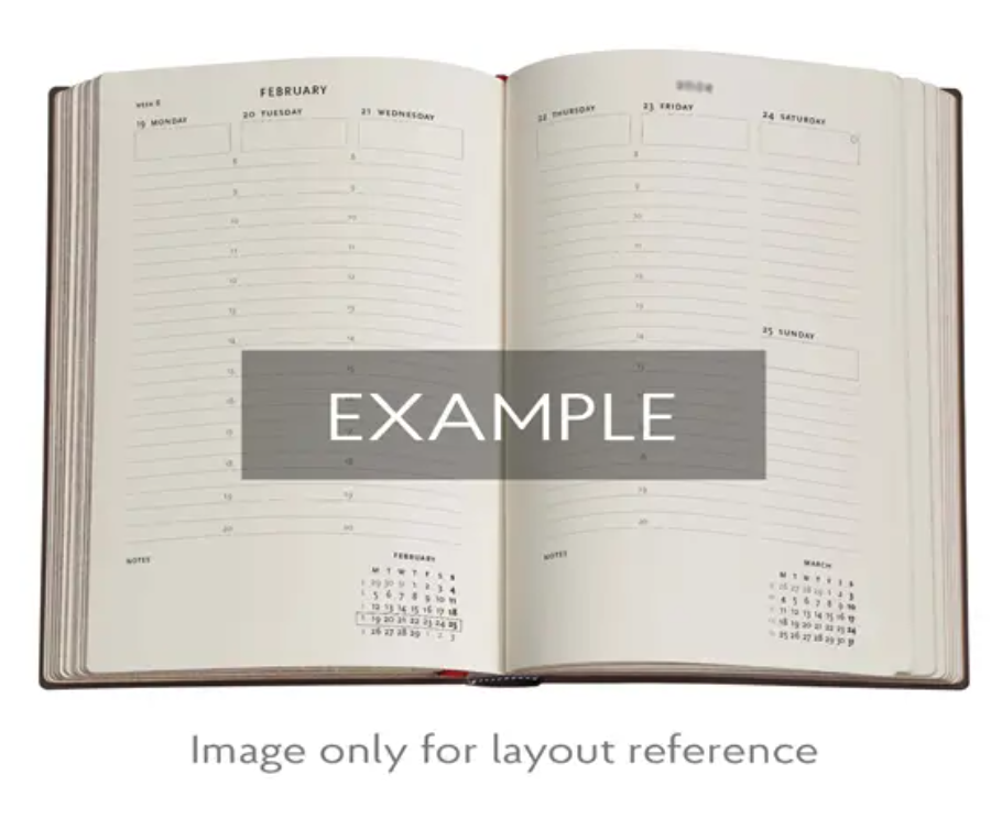 Agenda 2026 - Paperblanks - Michelangelo, Handwriting (Embellished ...