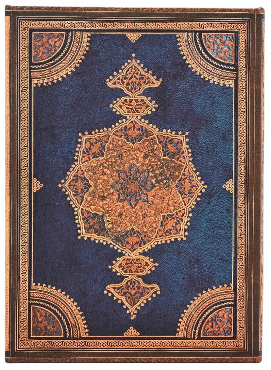 Agenda 2026 - Paperblanks - Safavid Indigo (Safavid Binding Art) - Midi ...