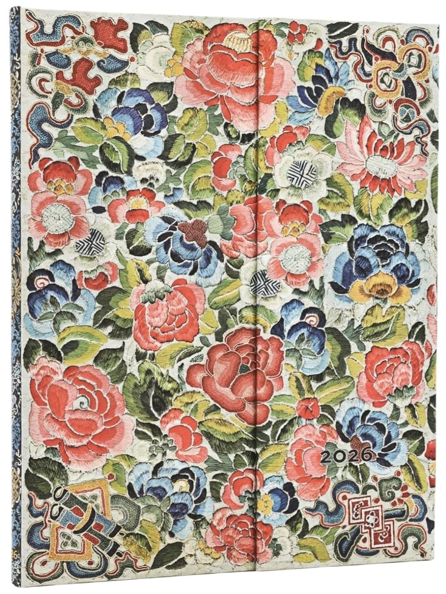 Agenda 2026 - Paperblanks - Pear Garden (Peking Opera Embroidery ...