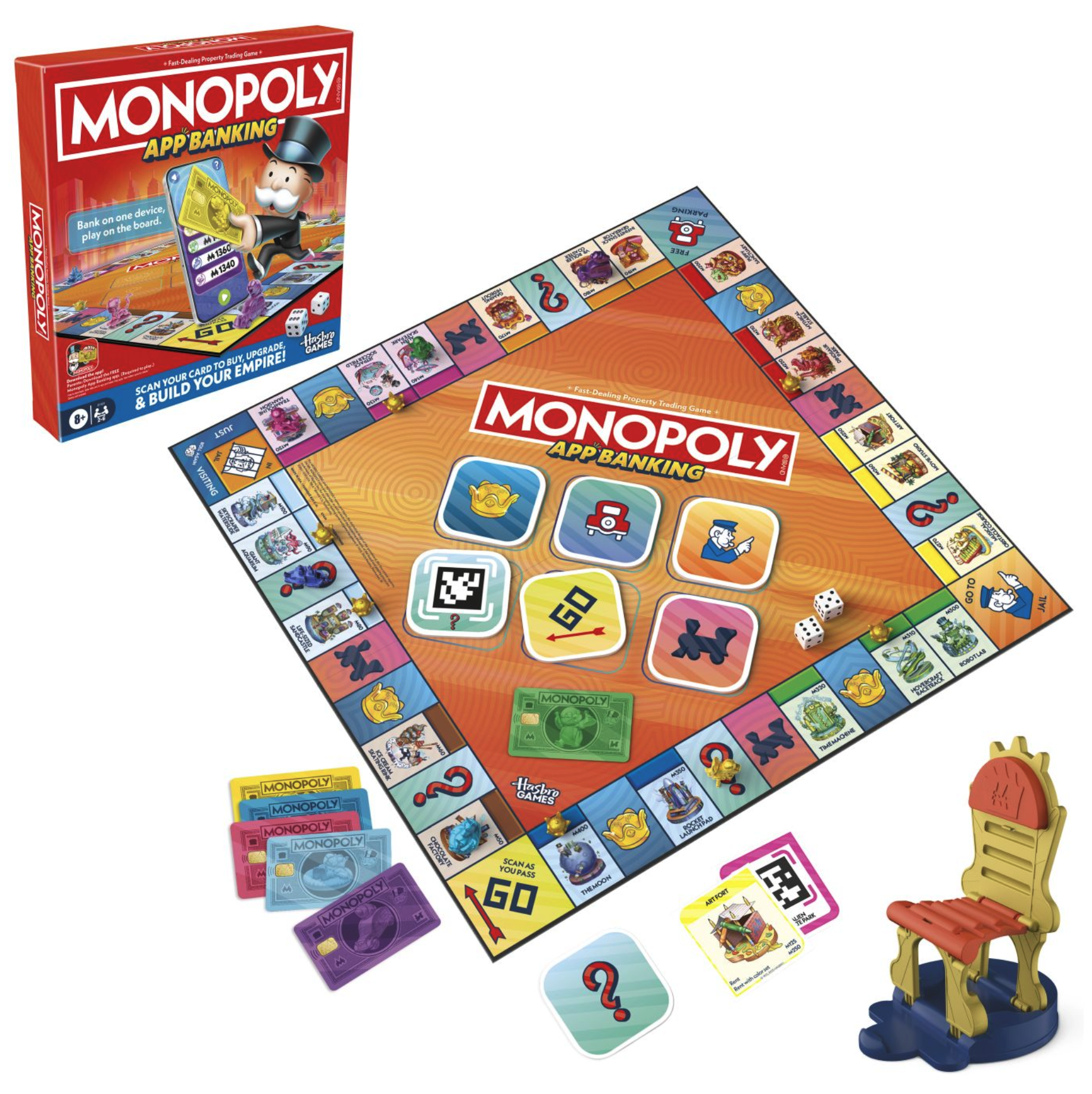 Joc de societate - Monopoly App Banking (EN) - Hasbro