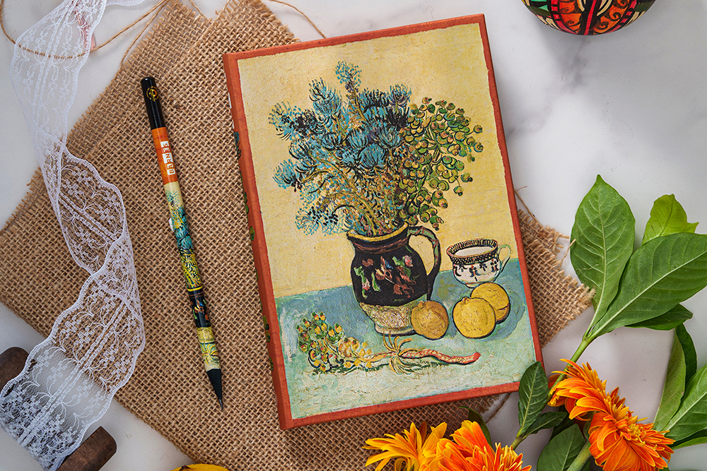 Jurnal - The Barnes - Van Gogh's Still Life - Ultra, Unlined, Hardcover ...