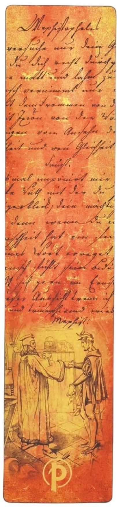 Semn de carte - Manuscripts - Goethe - Faust - Paperblanks