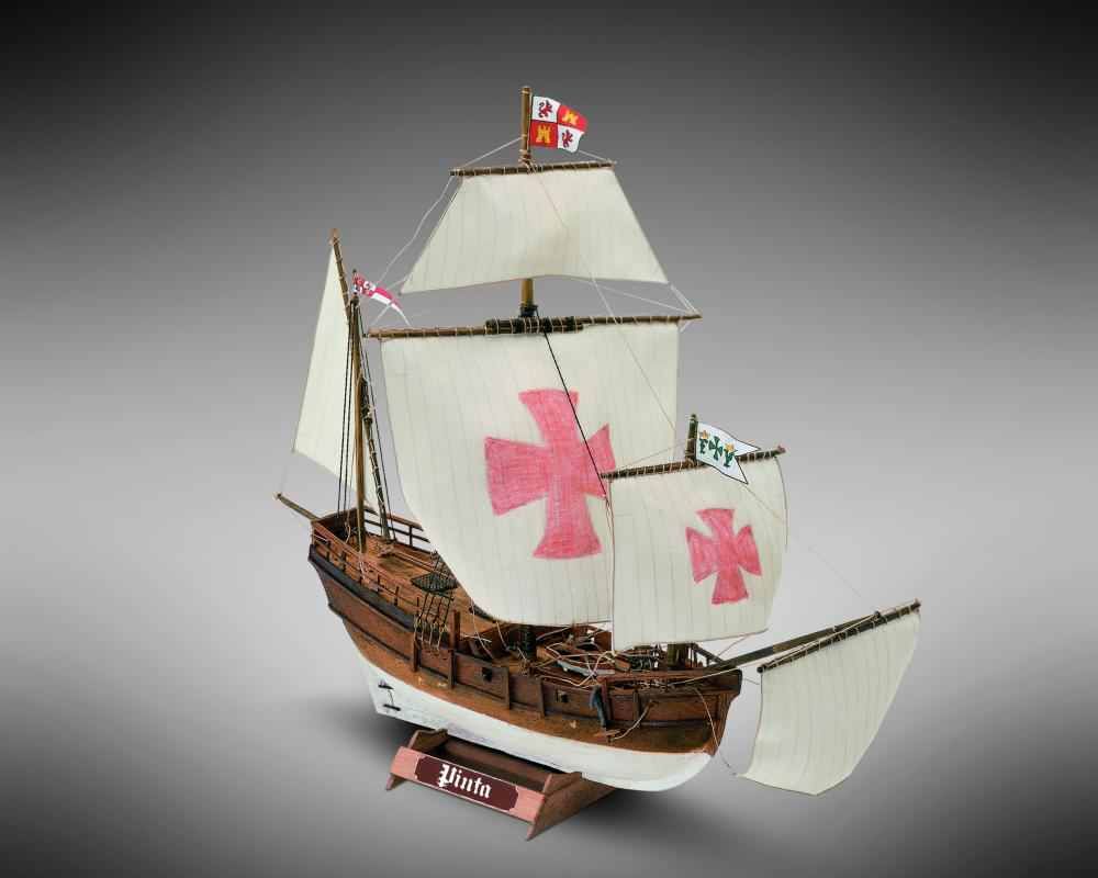 Kit de construit - Corabie din lemn - Pinta - Mamoli