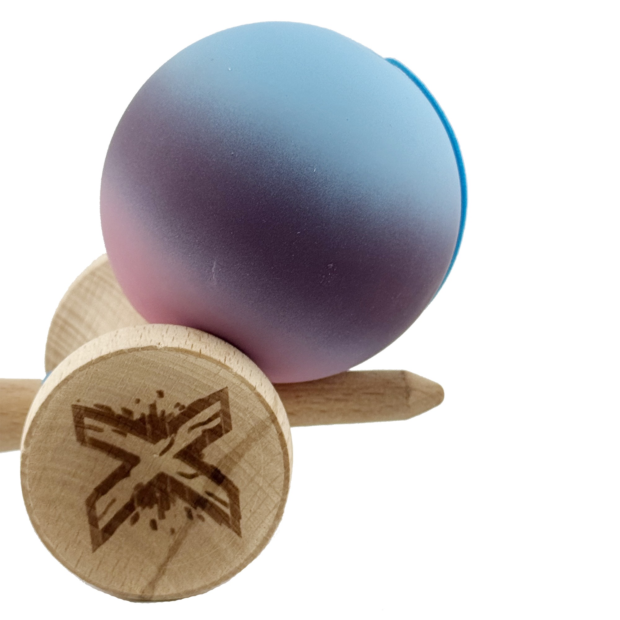 Jucarie de indemanare - Kendama X - Albastru/Mov/Roz - X