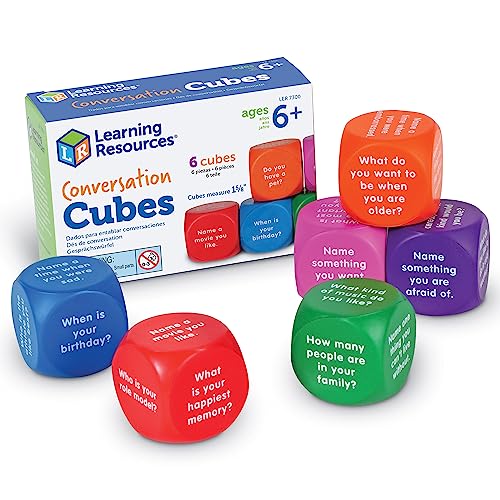 Joc interactiv - Cuburi pentru conversatii - Learning Resources