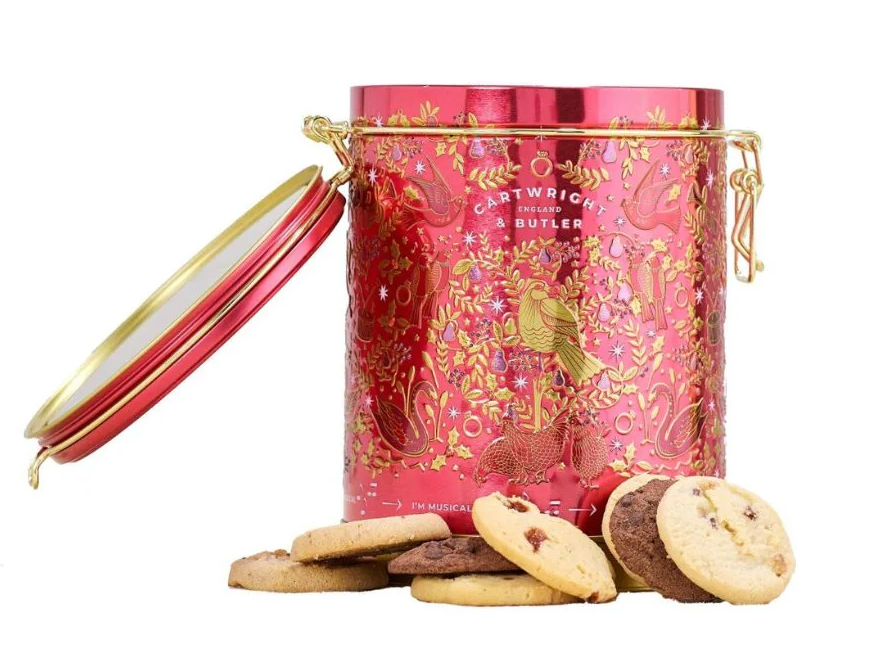 Biscuiti - 12 Days of Christmas - Biscuits in Musical Barrel Tin ...