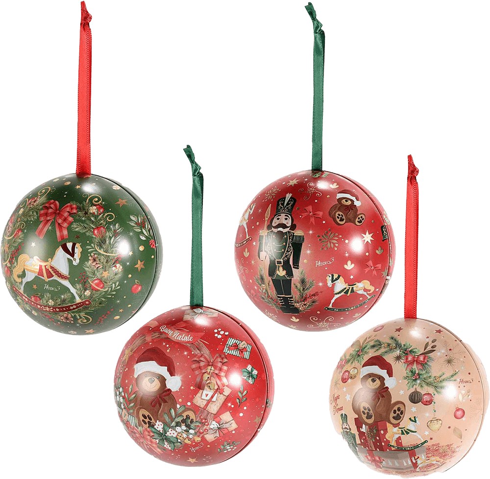 Glob metalic cu praline belgiene (diverse modele, pret pe bucata ...