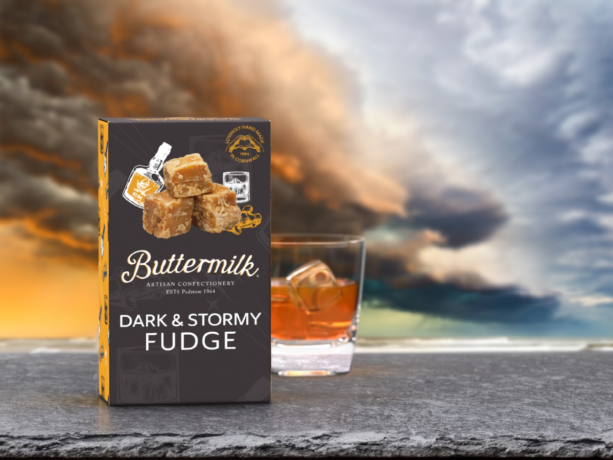 Caramele Dark & Stormy - Buttermilk, 100 g - Buttermilk