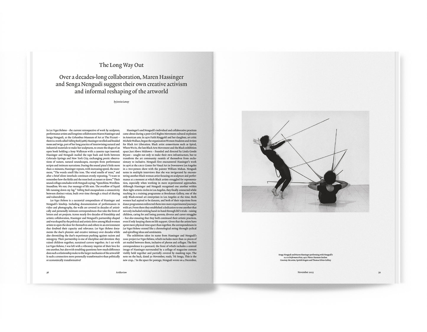 ArtReview 178, Vol. 77, No. 8, November 2024